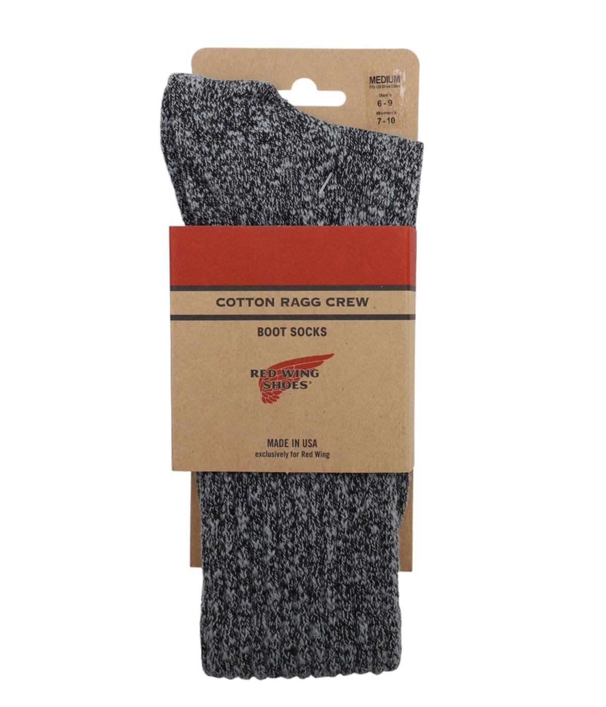 OVER-DYED TONAL COTTON RAGG CREW | RED WING(レッドウィング) / ファッション雑貨 靴下・ソックス ...