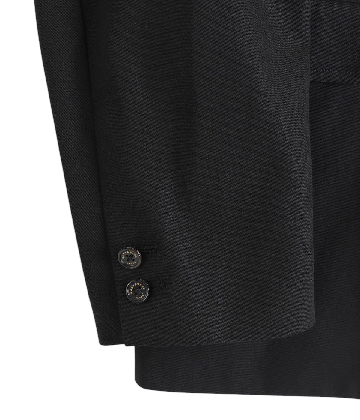 ALBERT JACKET ORGANIC VOILE YARN TWILL | MARKAWARE(マーカウェア) / アウター スーツ・テーラードジャケット (メンズ)の通販 ...