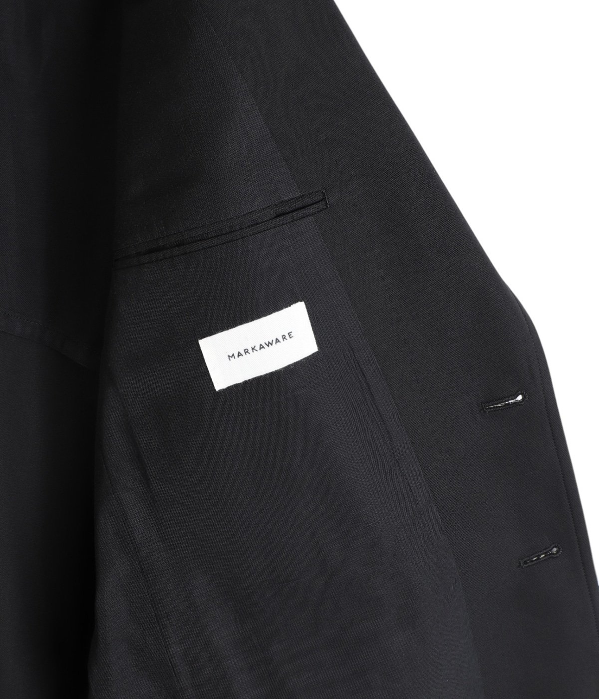 ALBERT JACKET ORGANIC VOILE YARN TWILL | MARKAWARE(マーカウェア) / アウター スーツ・テーラードジャケット (メンズ)の通販 ...