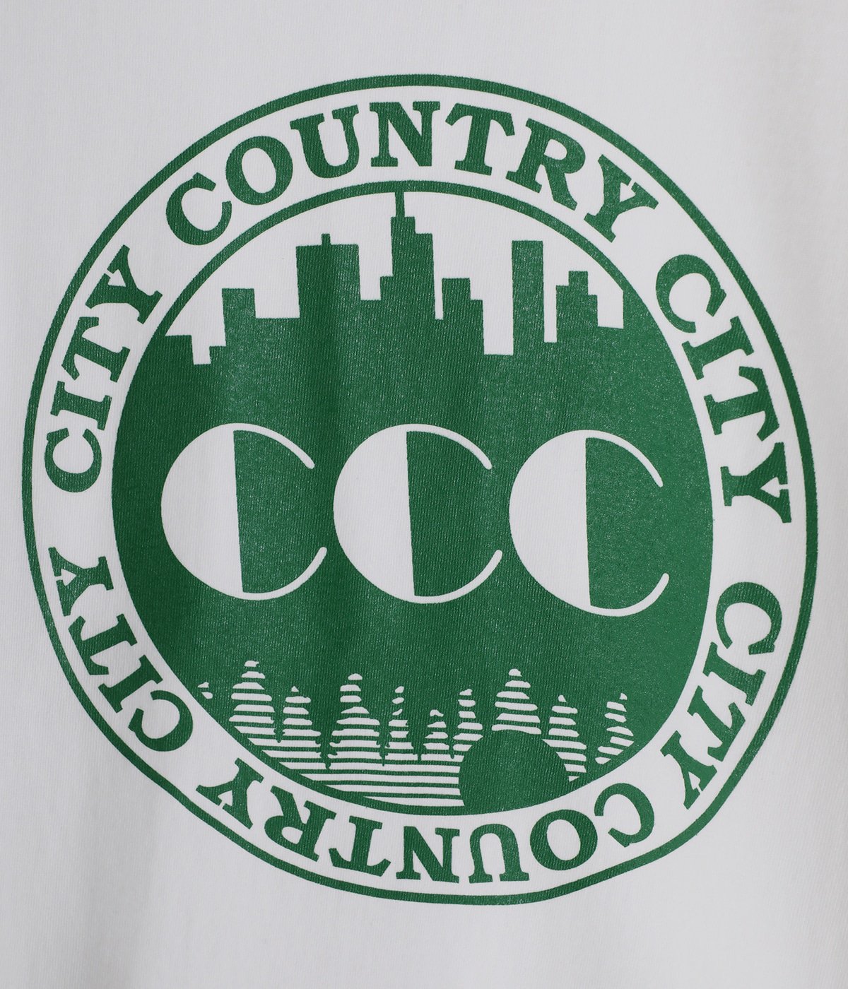 COTTON T-SHIRT_CCC | CITY COUNTRY CITY(シティー カントリー シティー) / トップス カットソー半袖 ...