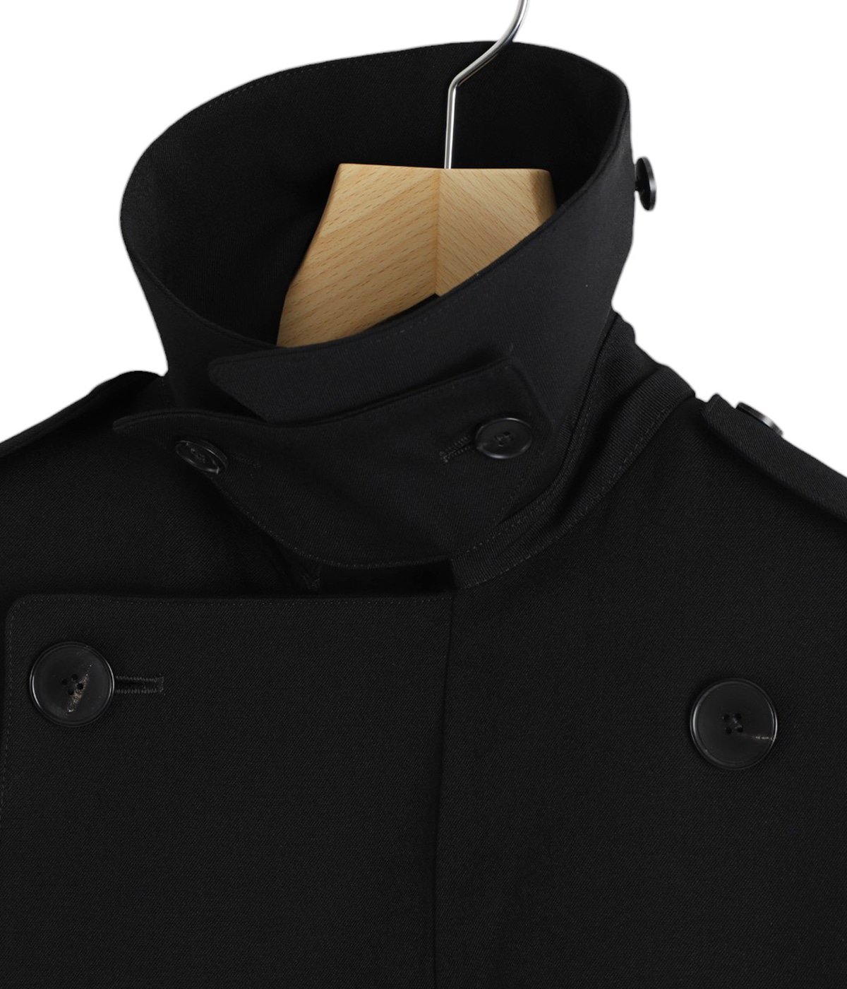 Arther TRENCH Gabardine Black | HEUGN(ユーゲン) / アウター Arther TRENCH Gabardine Black | HEUGN(ユーゲン) / アウター