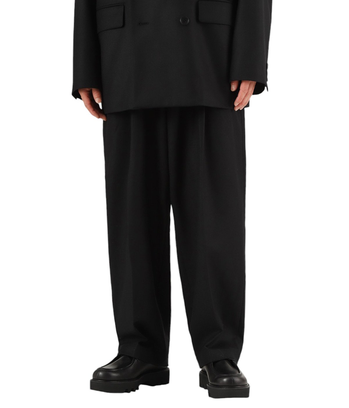 CA/W Flannel 2 Tuck Wide Easy Trousers | COOTIE PRODUCTIONS CA/W Flannel 2 Tuck Wide Easy Trousers | COOTIE PRODUCTIONS