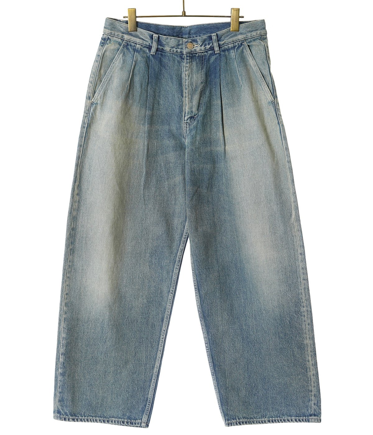 Selvage Denim Two Tuck Pants | Graphpaper(グラフペーパー) / パンツ デニムパンツ (メンズ)の通販 - ARKnets(アークネッツ) 公式通販 ...