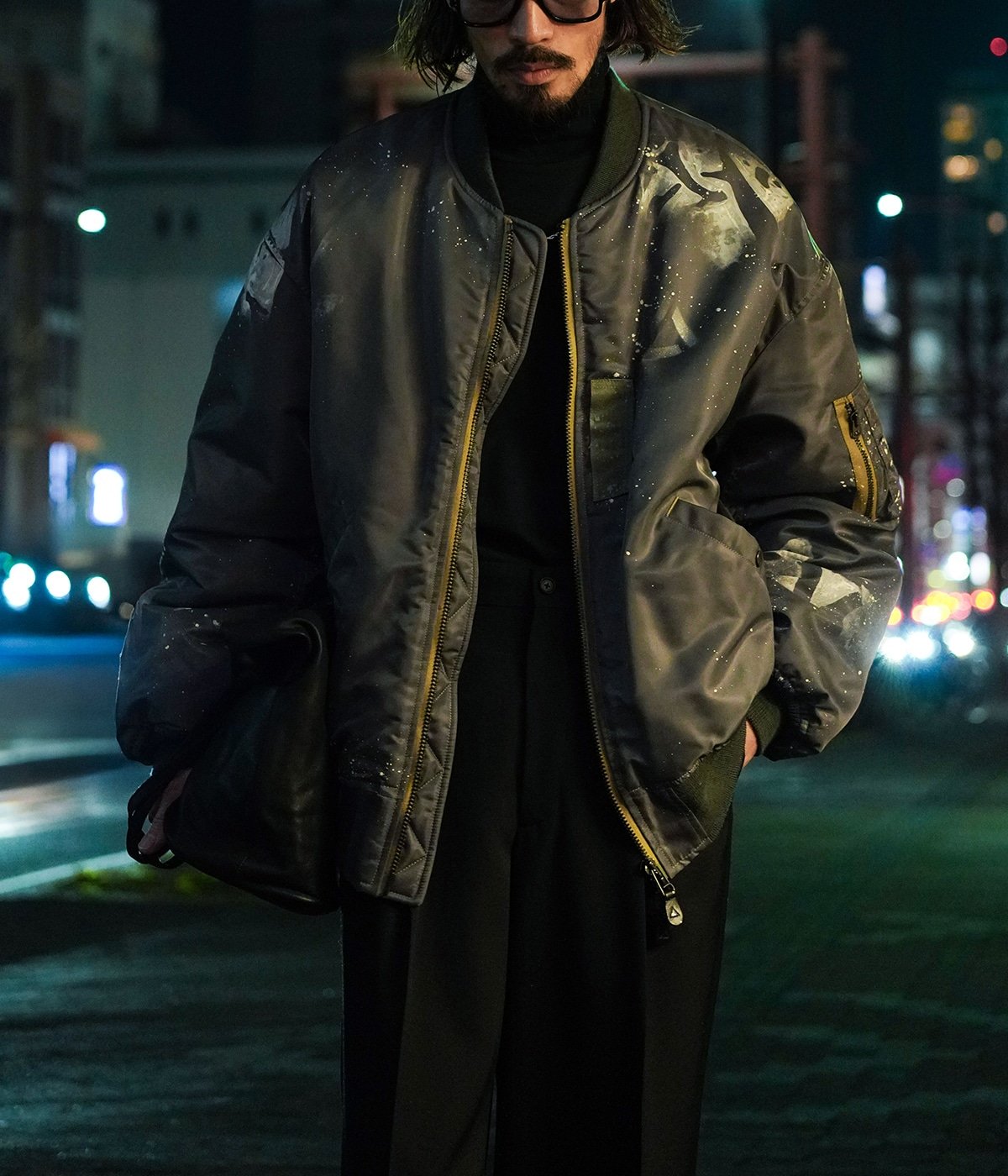 ABSTRACT MOD. MA-1 - ARKnets × PARKING exclusive - | marka(マーカ) / アウター ダウン・中綿 ミリタリージャケット (メンズ)の ...