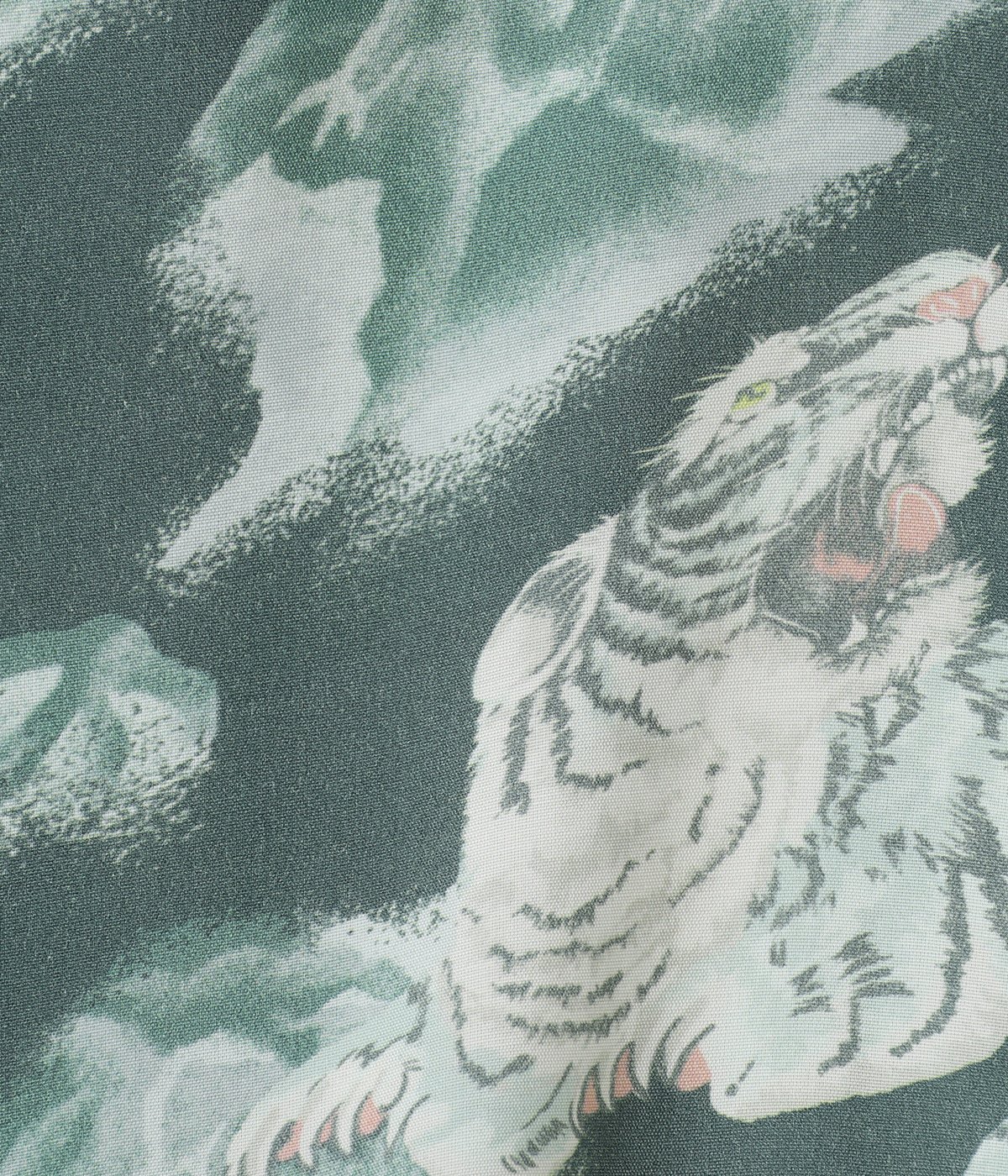 RAYON SHORT SLEEVE ALOHA SHIRT(百虎) | NIPOALOHA(ニポアロハ) / トップス 半袖シャツ (メンズ ...