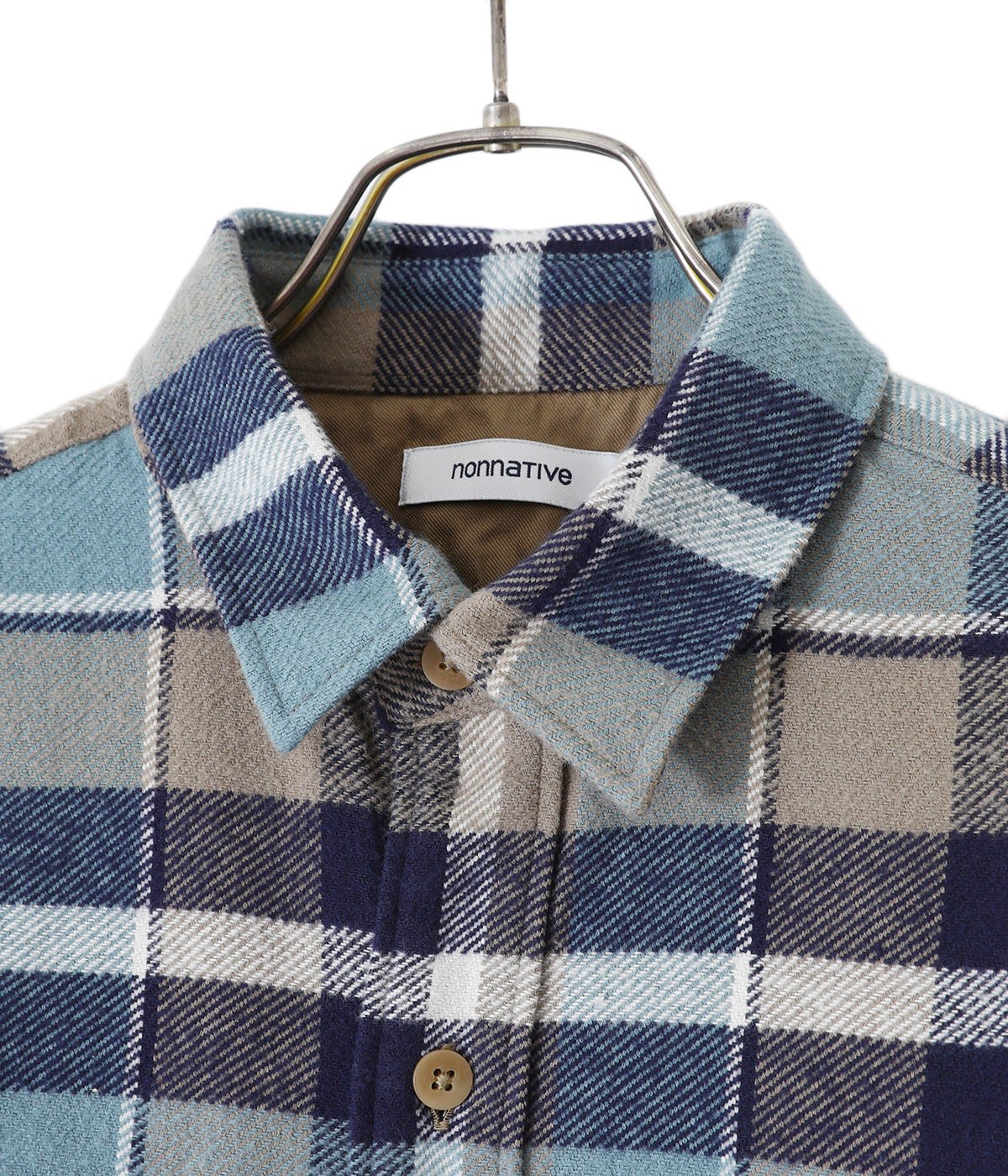WORKER SHIRT JACKET COTTON TWILL PLAID | nonnative(ノンネイティブ) / トップス 長袖シャツ (メンズ)の通販 - ARKnets(アーク ...