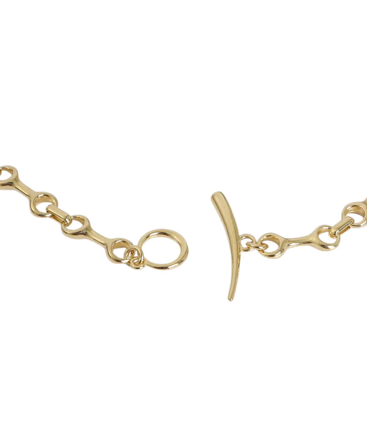 【レディース】15MM DOUBLE BEAM CHAIN NECKLACE W TUSK CLASP | Gabriela Artigas(ガブリエラ アルティガス) / アクセサリー ...