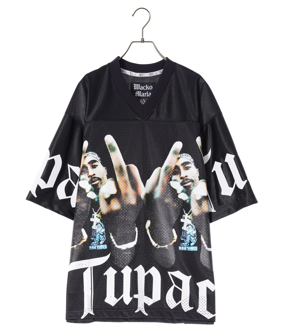 TUPAC / FOOT BALL SHIRT | WACKO MARIA(ワコマリア) / トップス カットソー半袖・Tシャツ (メンズ)の ...